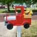 Red Baron Tri-plane Mailbox-mailbox-rural Tri-plane Mailbox-character ...