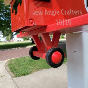 Cartoon Red Baron Characters Tri-plane Mailbox | Rural Mailbox**** - Etsy