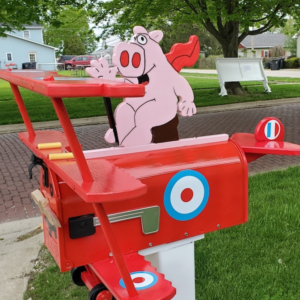 Pig Mailbox - Etsy