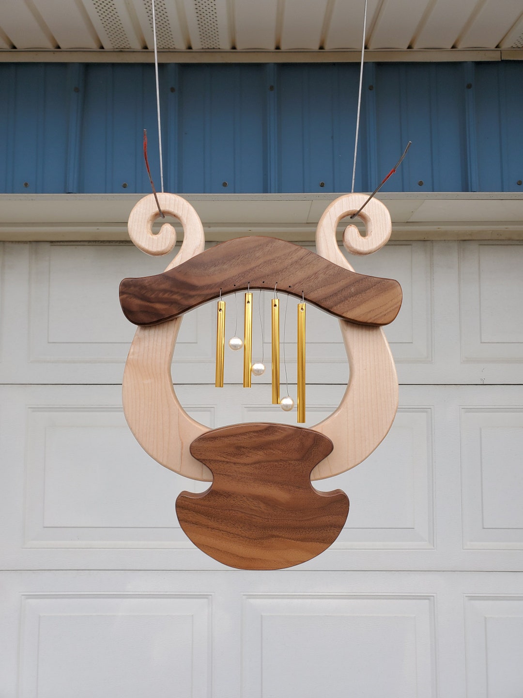 Custom Premium Hardwood Wood Door Chime-wind Chime Door Chime-one of a ...