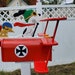 Red Baron Tri-plane Mailbox-mailbox-rural Tri-plane Mailbox-character ...