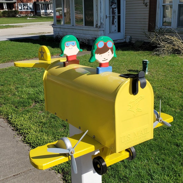 Airplane Mailbox - Etsy