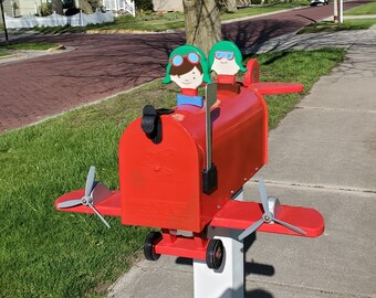 Custom Airplane Mailbox - Etsy