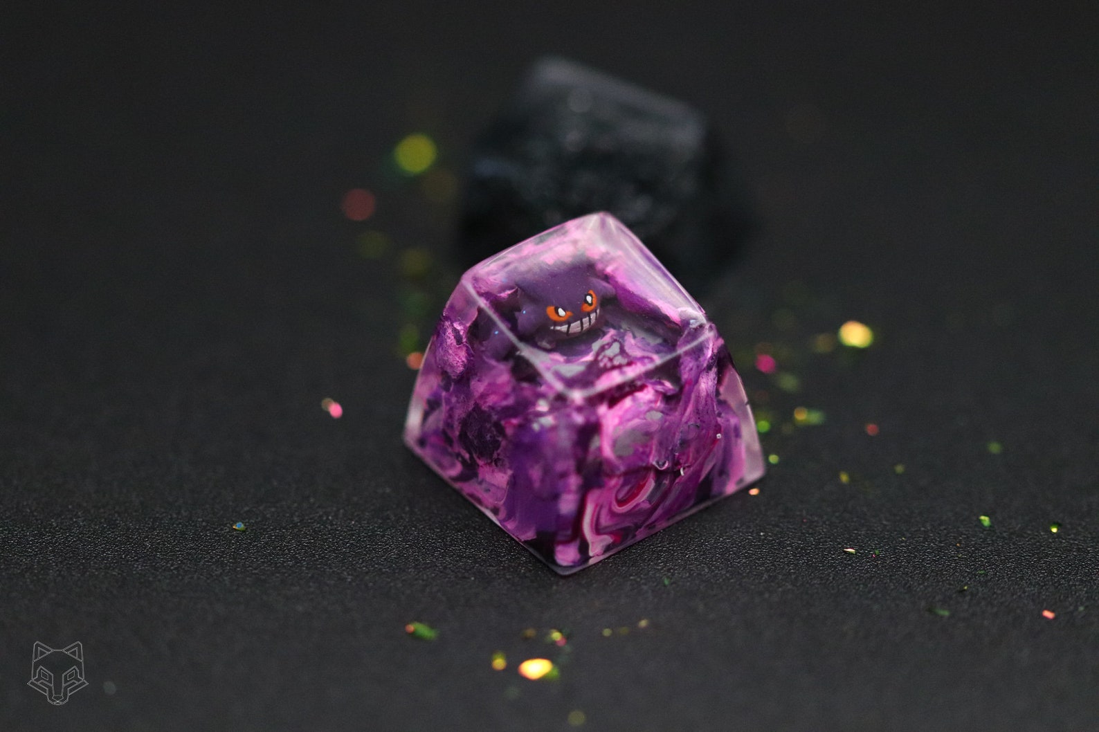 Pokemon Gengar Resin Keycap Handmade Pokemon Artisan Keycap - Etsy
