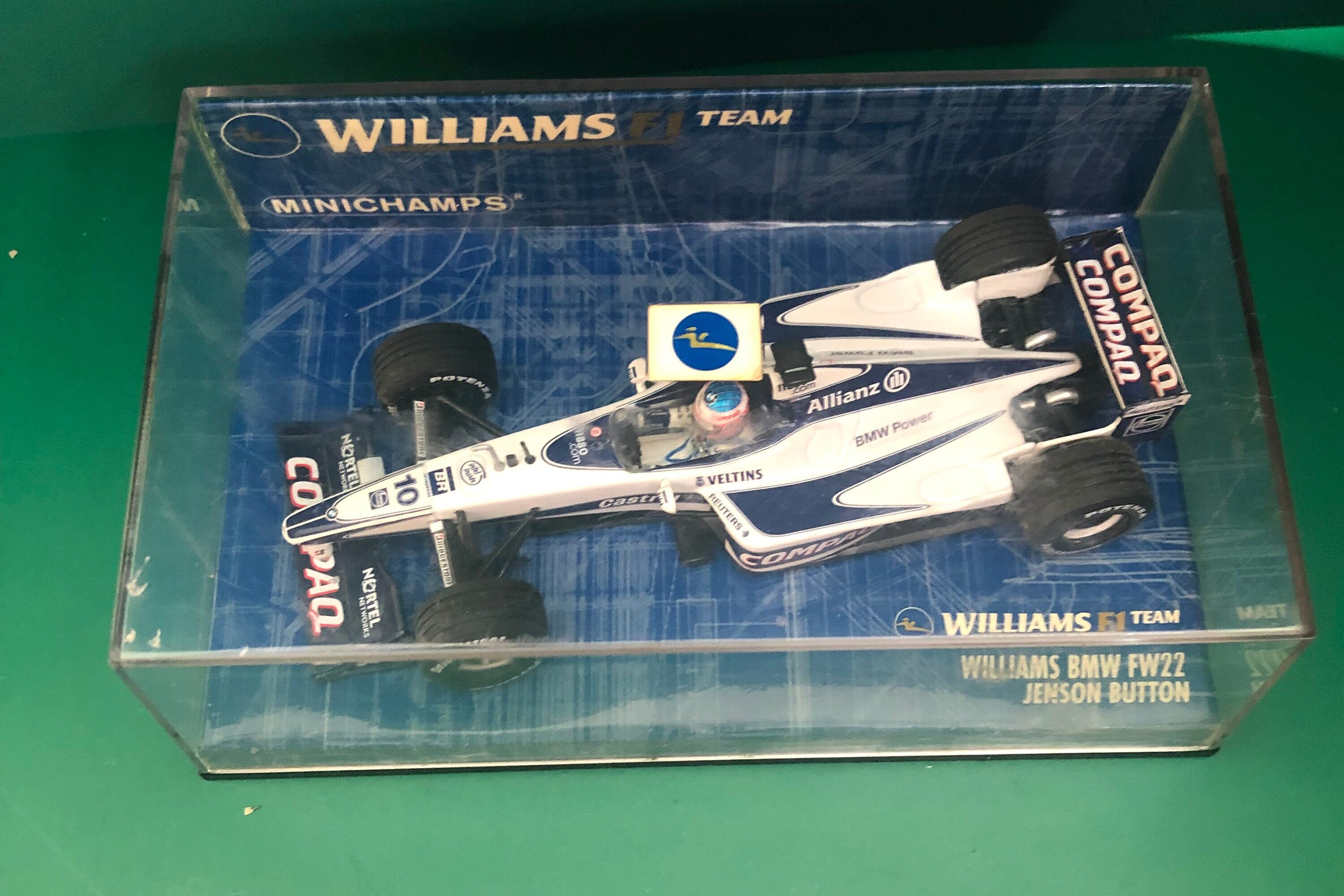 Minichamps 1/43 Scale Die Cast Williams BMW FW22. Jenson - Etsy