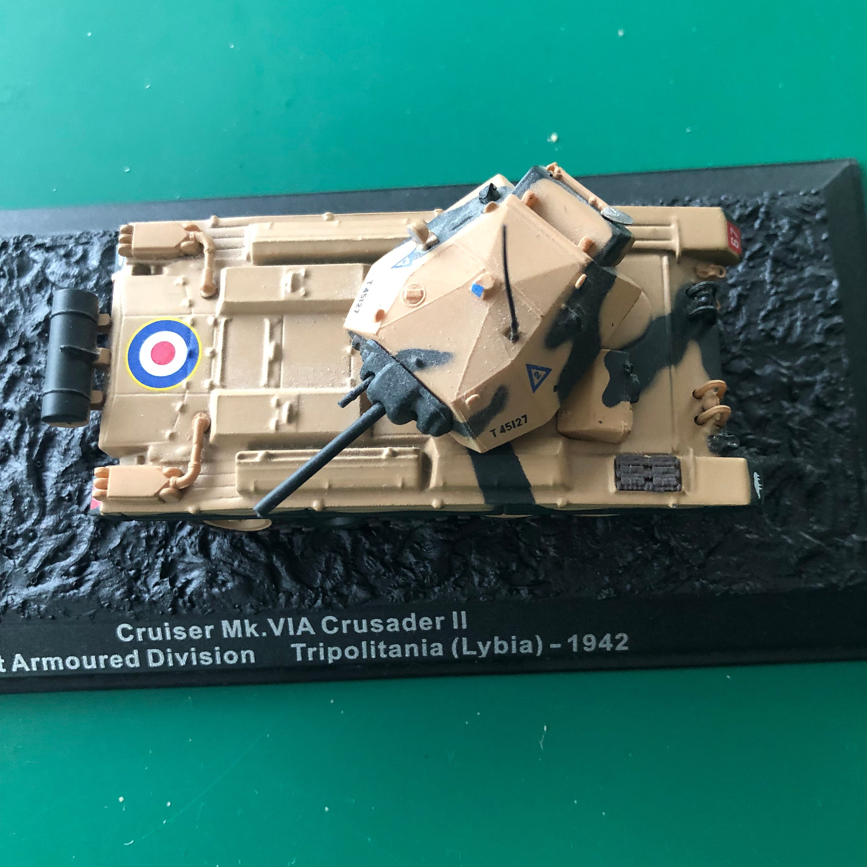 British Die Cast Model Cruiser Mk VIA Crusader II From Atlas Ultimate ...