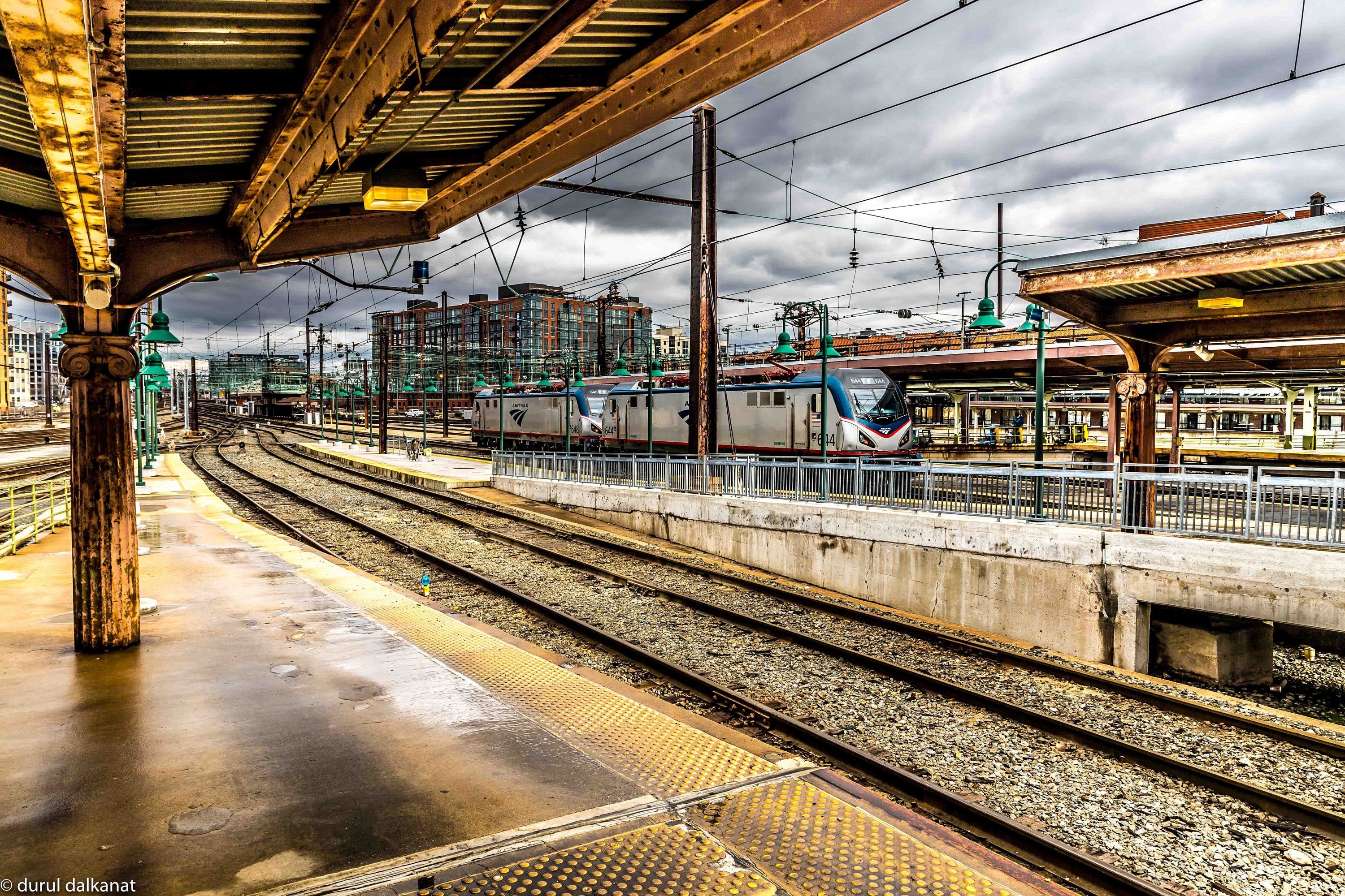 Train Tracks at the Union Station, Washington DC Photography, Amtrak ...