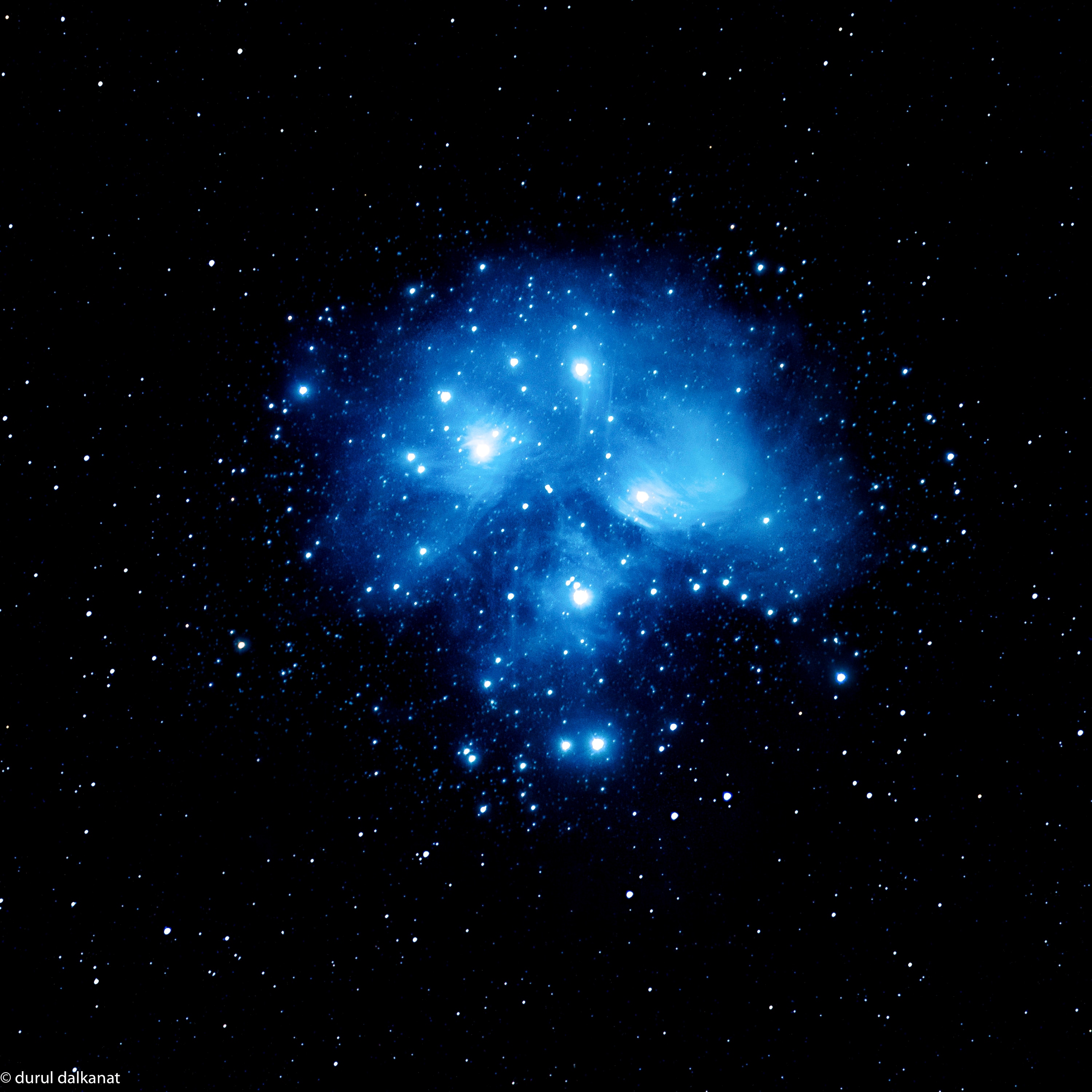 Pleiades Seven Sisters Galaxy Photography, Night Sky, Stars Print Wall ...