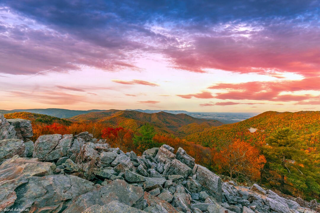 Shenandoah Fall Photo Print Wall Art, Fall Colors, Fall Leaves, Fall ...