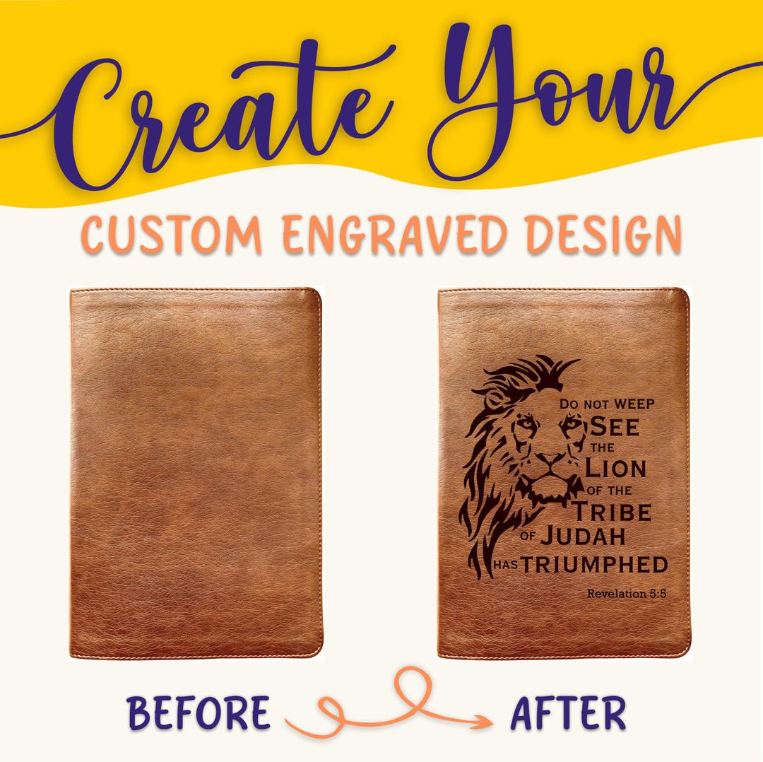 Personalized NLT Bible: Create Your Own Custom Engraved Design With a ...