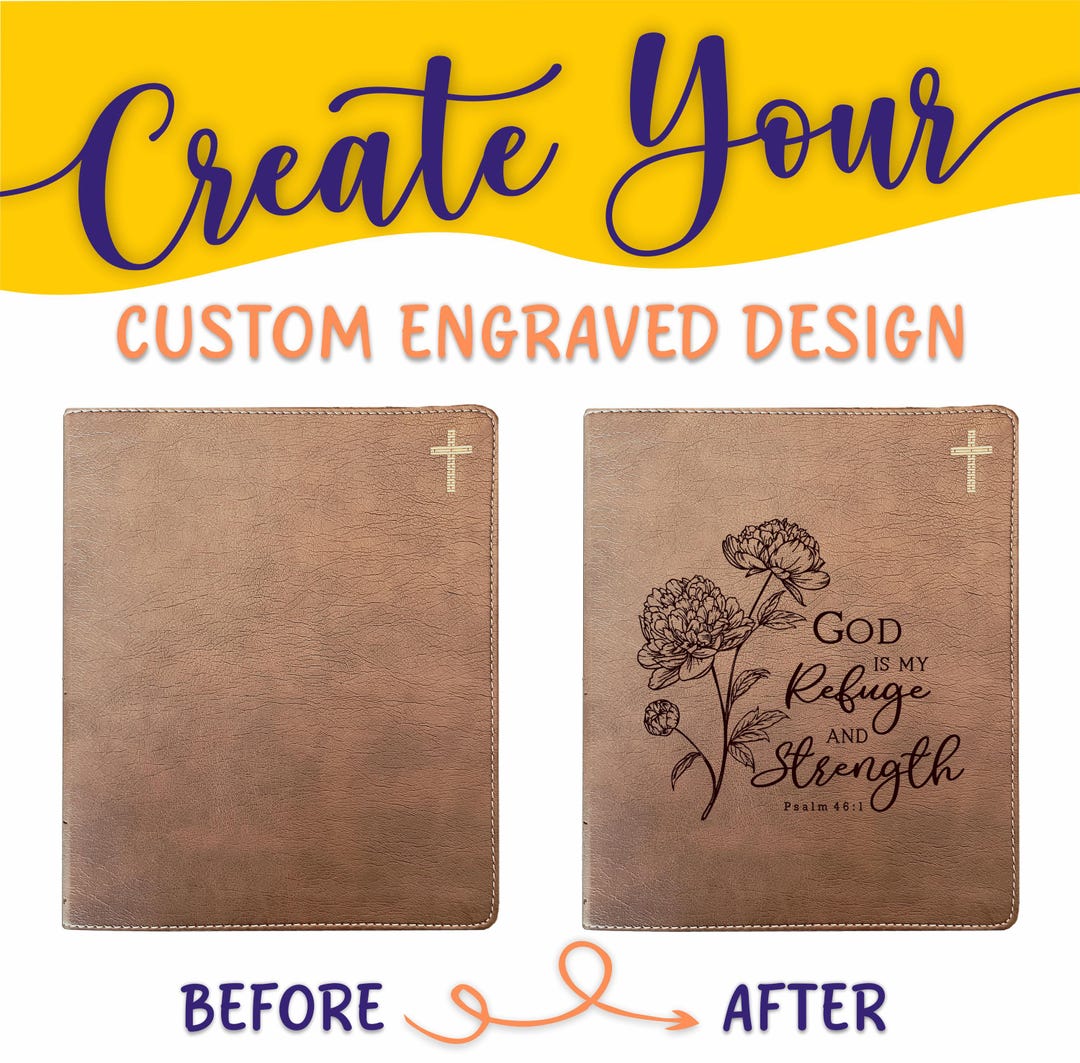 Personalized NIV Bible: Create Your Own Custom Engraved Design With a ...