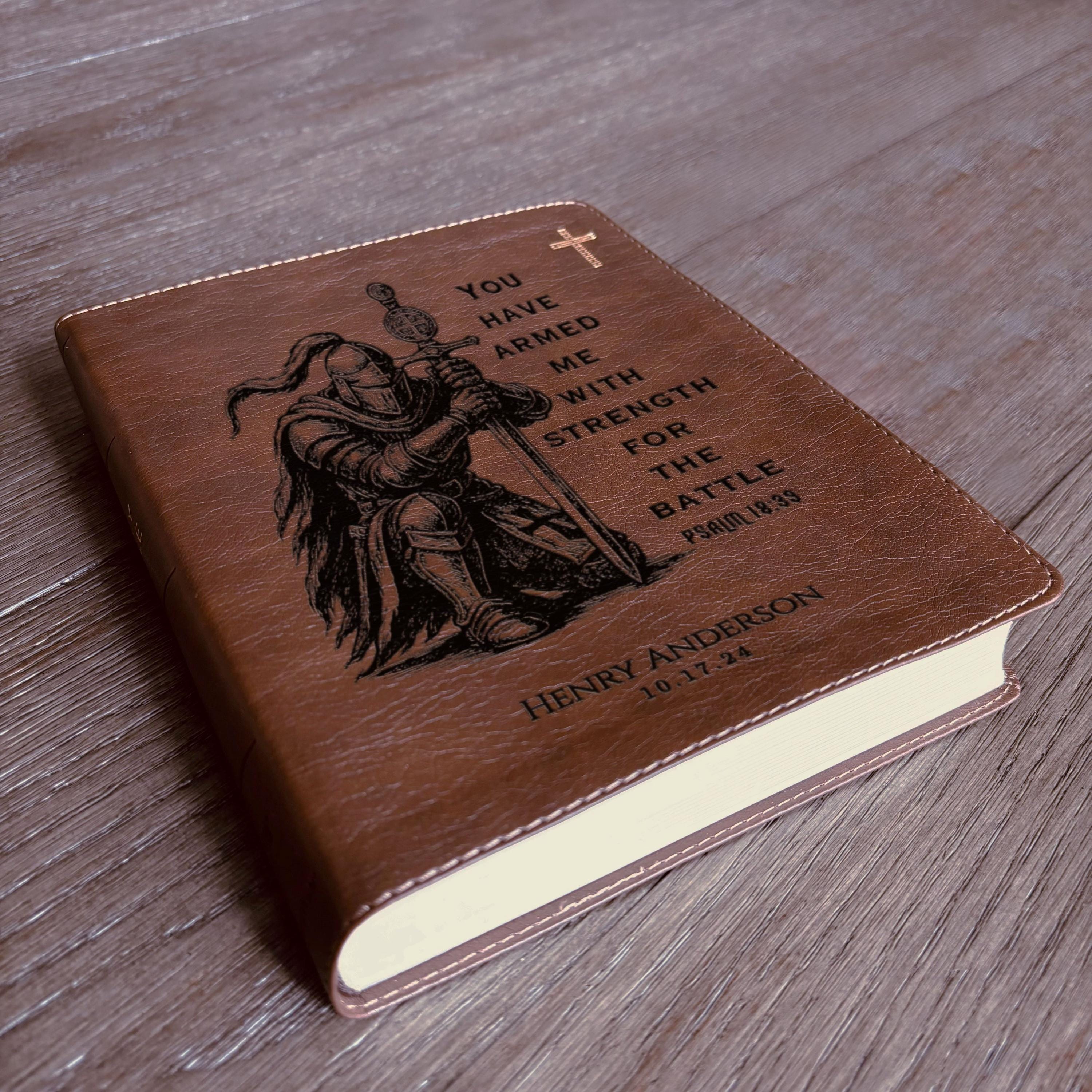 Personalized Bible for Men, NIV Journaling Bible, Custom Bible Engraved ...