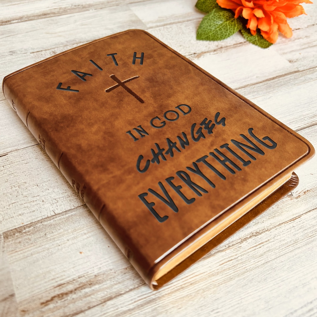 Custom KJV Bible, Compact KJV Holy Bible, Custom Engraved King James ...