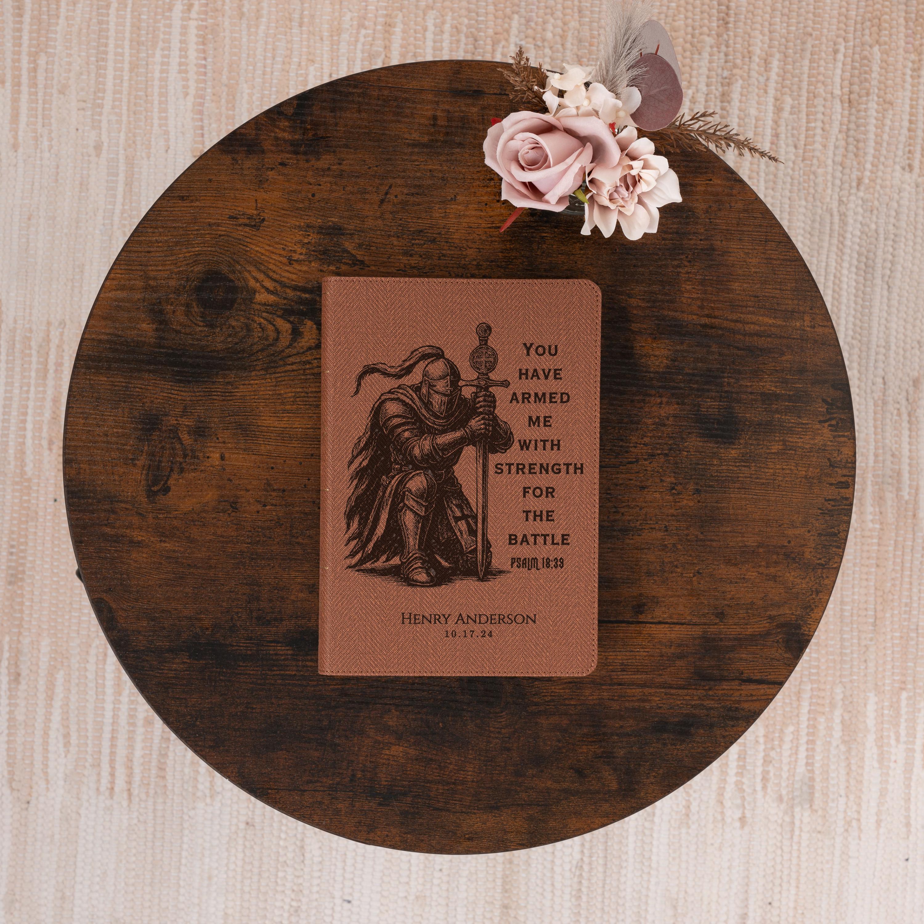 Personalized NASB Thinline Bible, Custom Bible Engraved Name, Knight ...