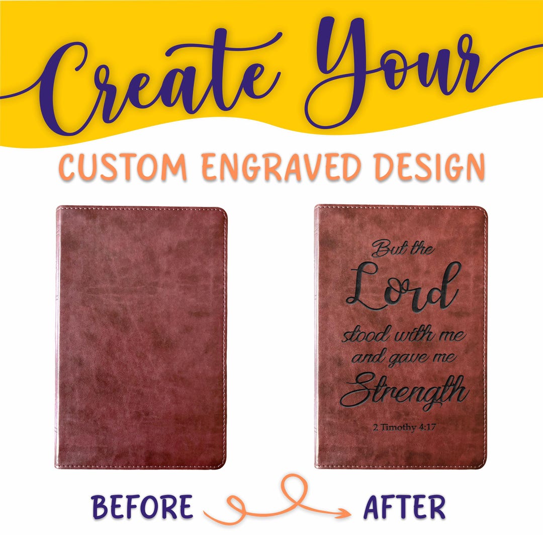 Personalized ESV Bible: Create Your Own Custom Engraved Design With a ...