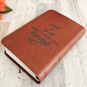 Custom ESV Pocket Bible, Small Bible , Custom Bible Engraved English ...