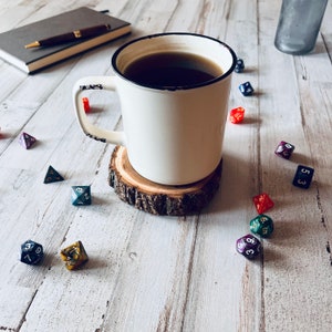 Dungeons and Dragons Real Wood Druid, Dnd Coaster, Dnd Accessories, Dnd ...