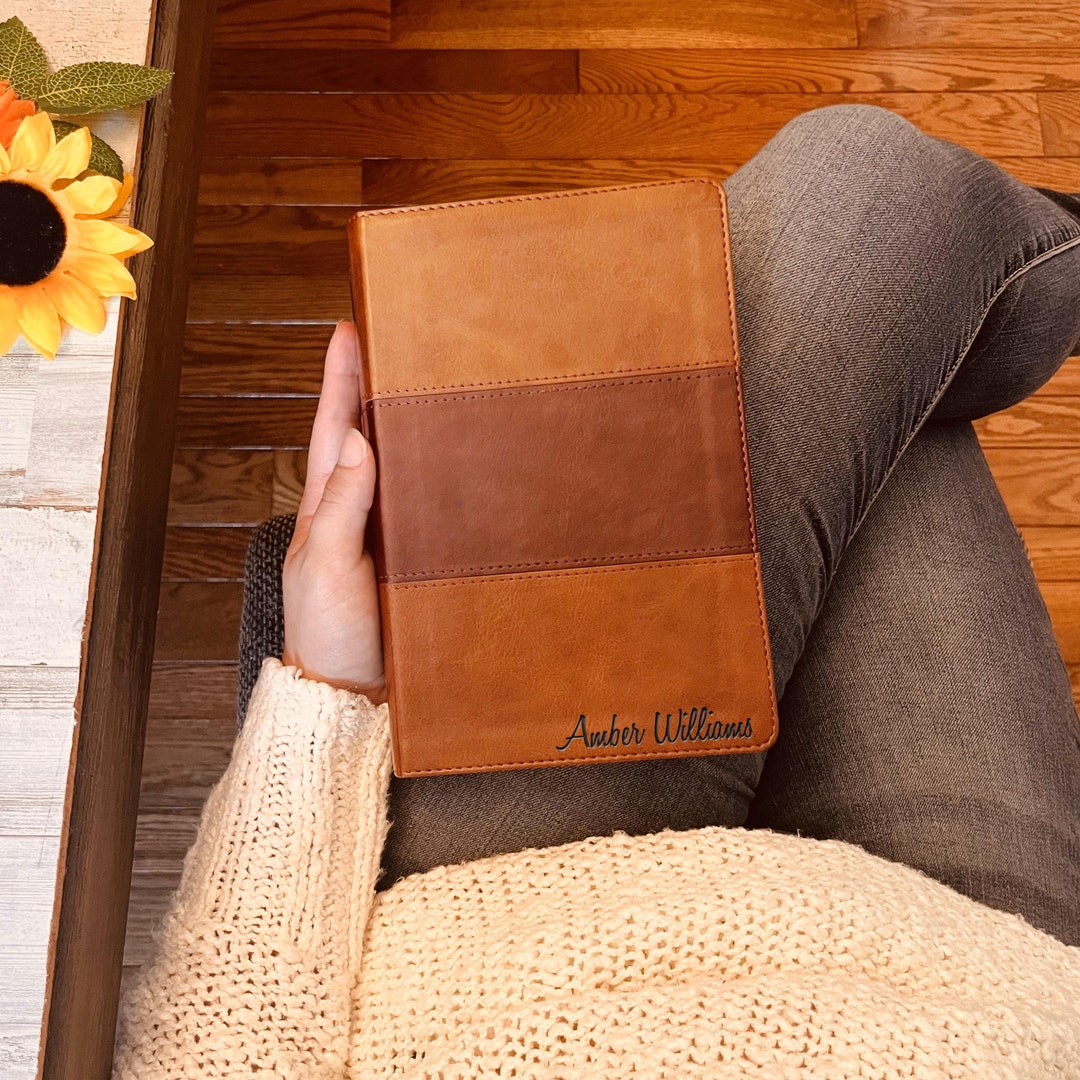 Personalized KJV Bible With Name Engraved, Large Print, Indexed ...