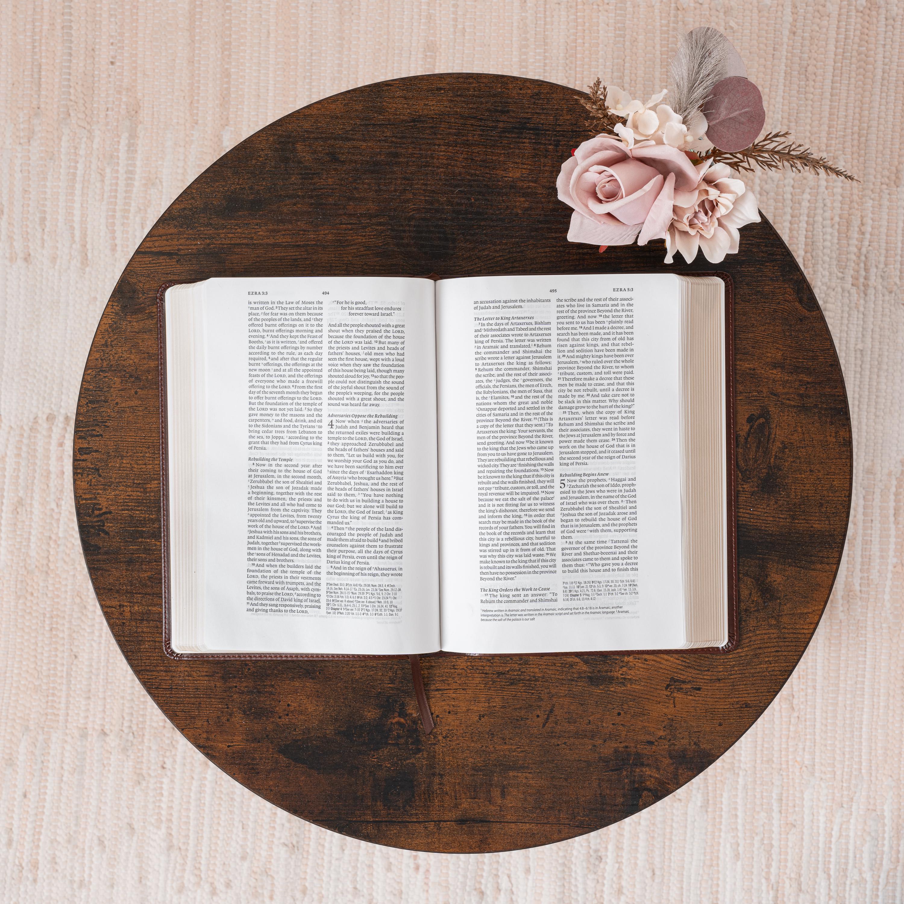 Personalized ESV Bible With Name Engraved, ESV Wide-margin Bible ...