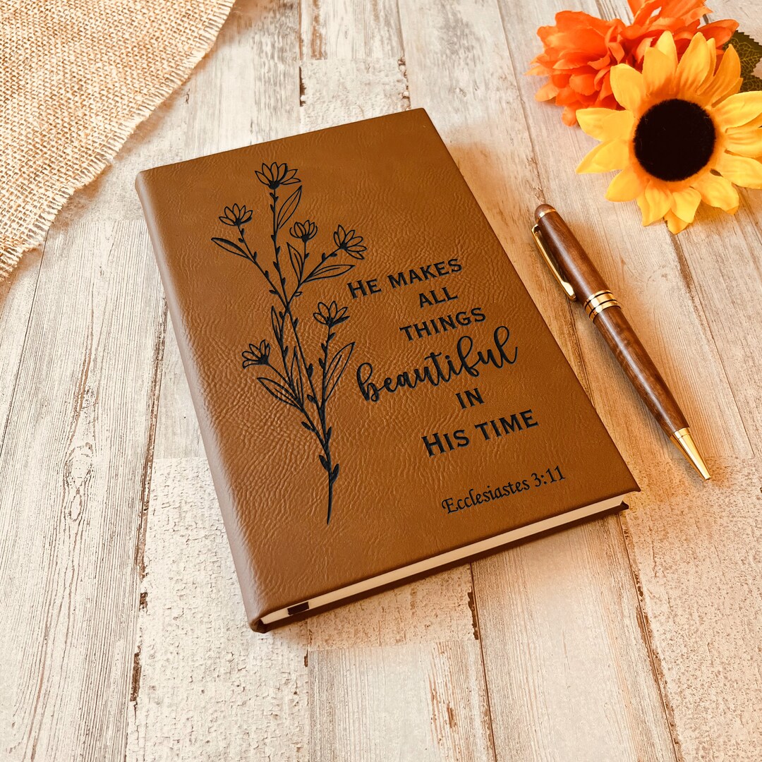 Custom Prayer Journal, Bible Study Journal, Daily Prayer Bible Journal ...