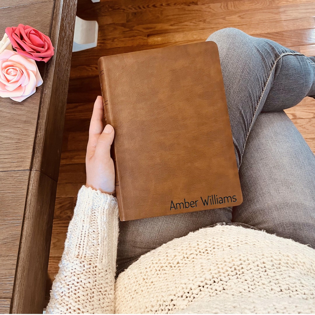 Personalized NASB Bible With Name Engraved, NASB Wide Margin Bible ...
