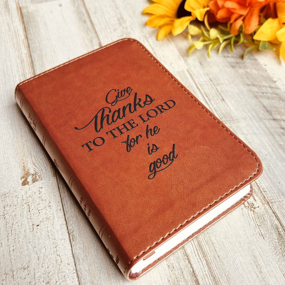 Custom ESV Pocket Bible, Small Bible , Custom Bible Engraved English ...