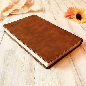 Personalized NLT Bible With Name Engraved, NLT Large Print Holy Bible ...