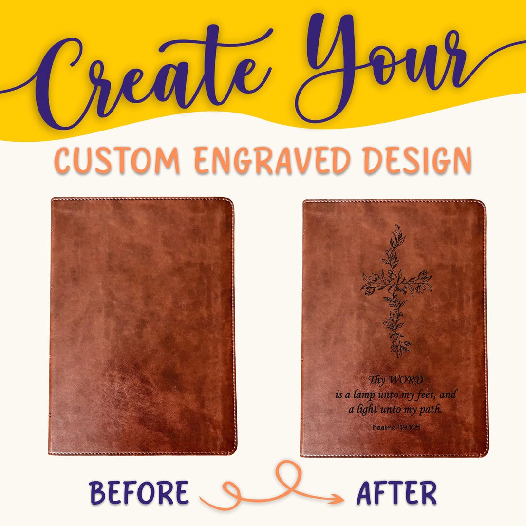 Personalized ESV Bible: Create Your Own Custom Engraved Design With a ...