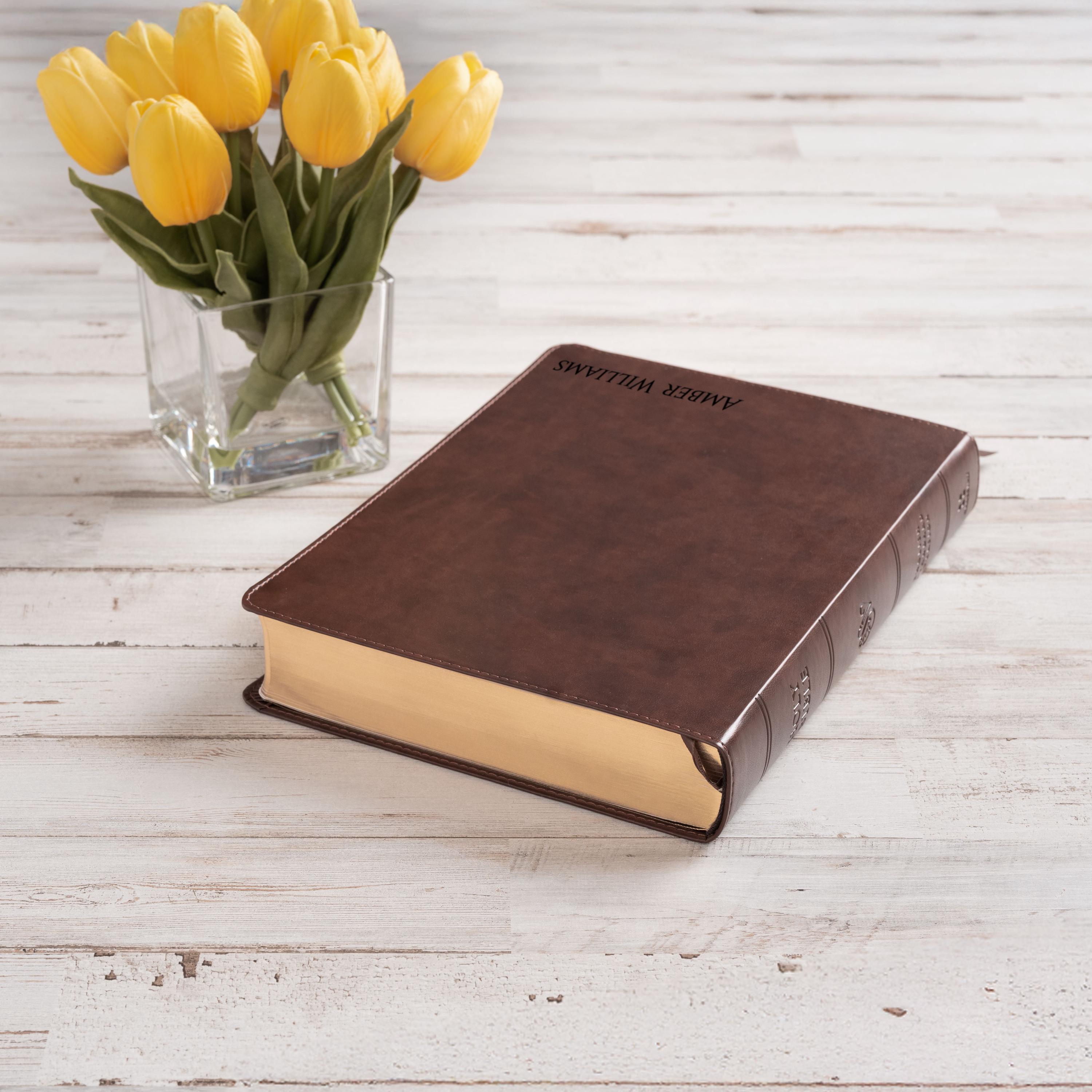 Personalized ESV Bible With Name Engraved, ESV Wide-margin Bible ...