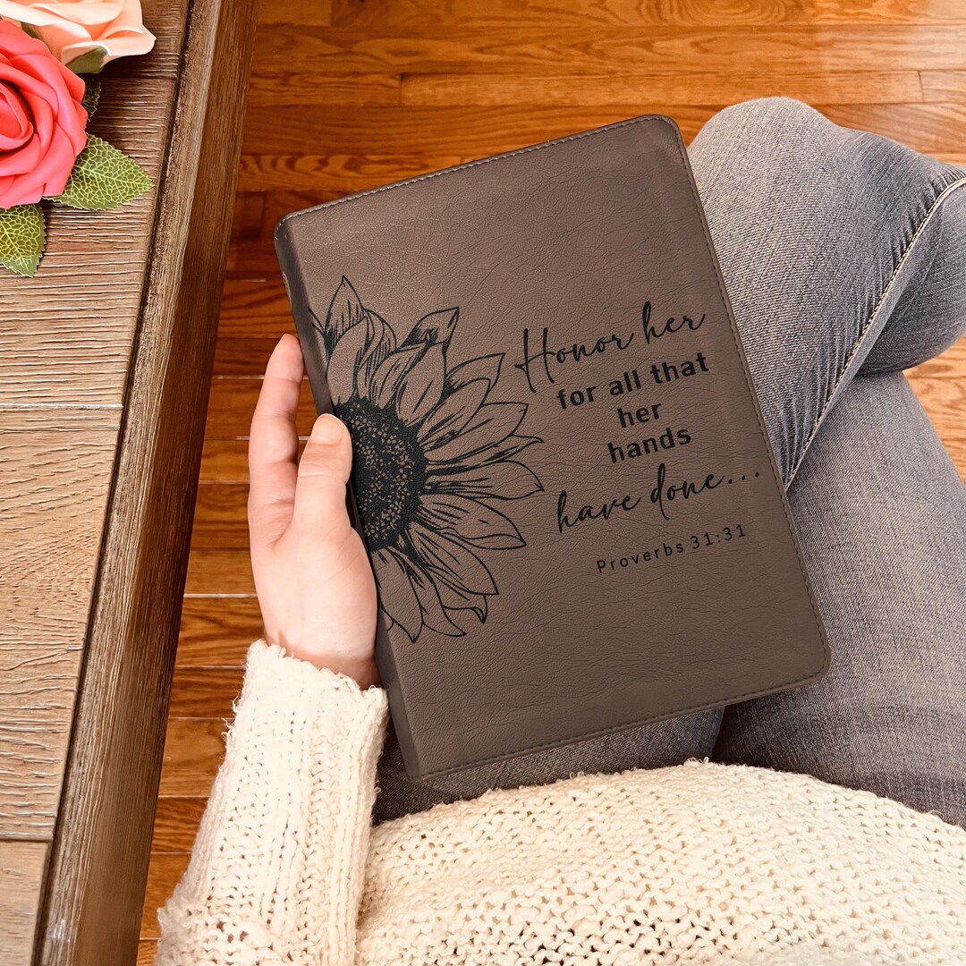 Custom ESV Bible, ESV Journaling Bible, Custom Engraved English ...