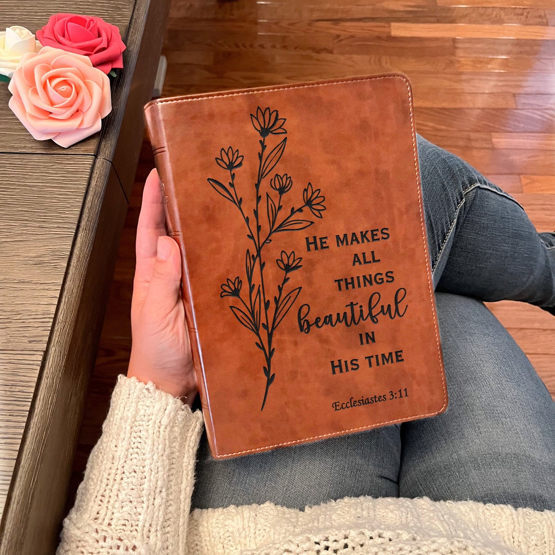 Personalized ESV Bible | Custom Bible Engraved English Standard Version ...