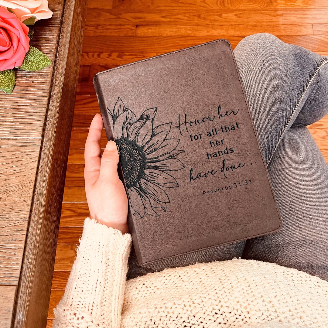 Custom ESV Bible ESV Journaling Bible Custom Engraved English Standard ...