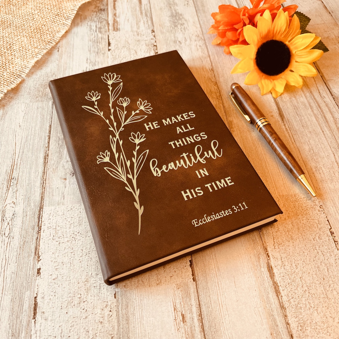 Custom Prayer Journal, Bible Study Journal, Daily Prayer Bible Journal ...