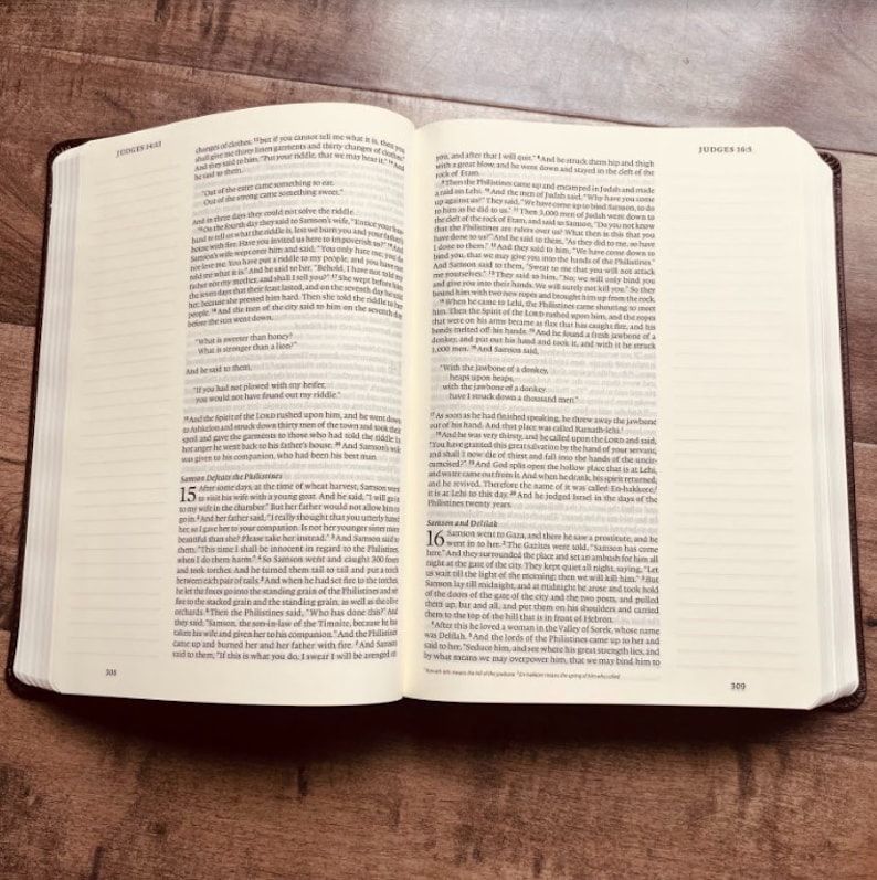 Custom ESV Bible, ESV Journaling Bible, Custom Engraved English ...