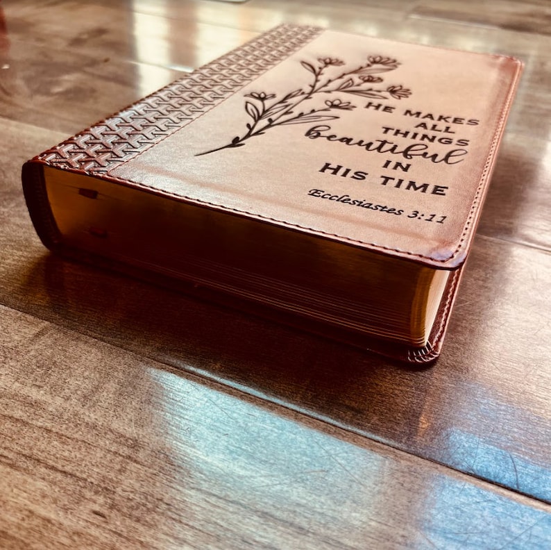 Personalized KJV Bible Everyday Study Bible Custom - Etsy