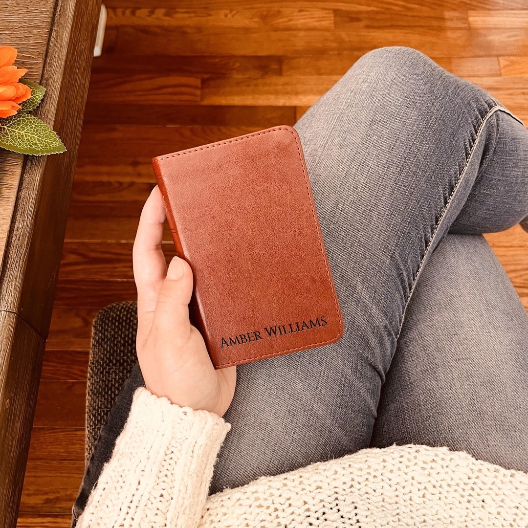 Personalized ESV Pocket Bible With Name Engraved, Small Bible, Custom ...