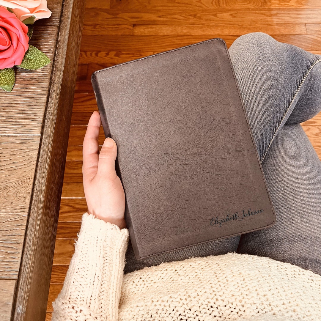 Personalized ESV Bible With Name Engraved, ESV Journaling Bible, Custom ...
