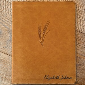 Personalized KJV Bible With Name Engraved, KJV Notetaking Large Print ...