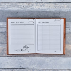 Personalized Horse Journal, Track Everything About Your Horse ...