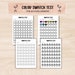 Colour Test Swatch Bundle - Test Color - Printable Pages - Alcohol ...