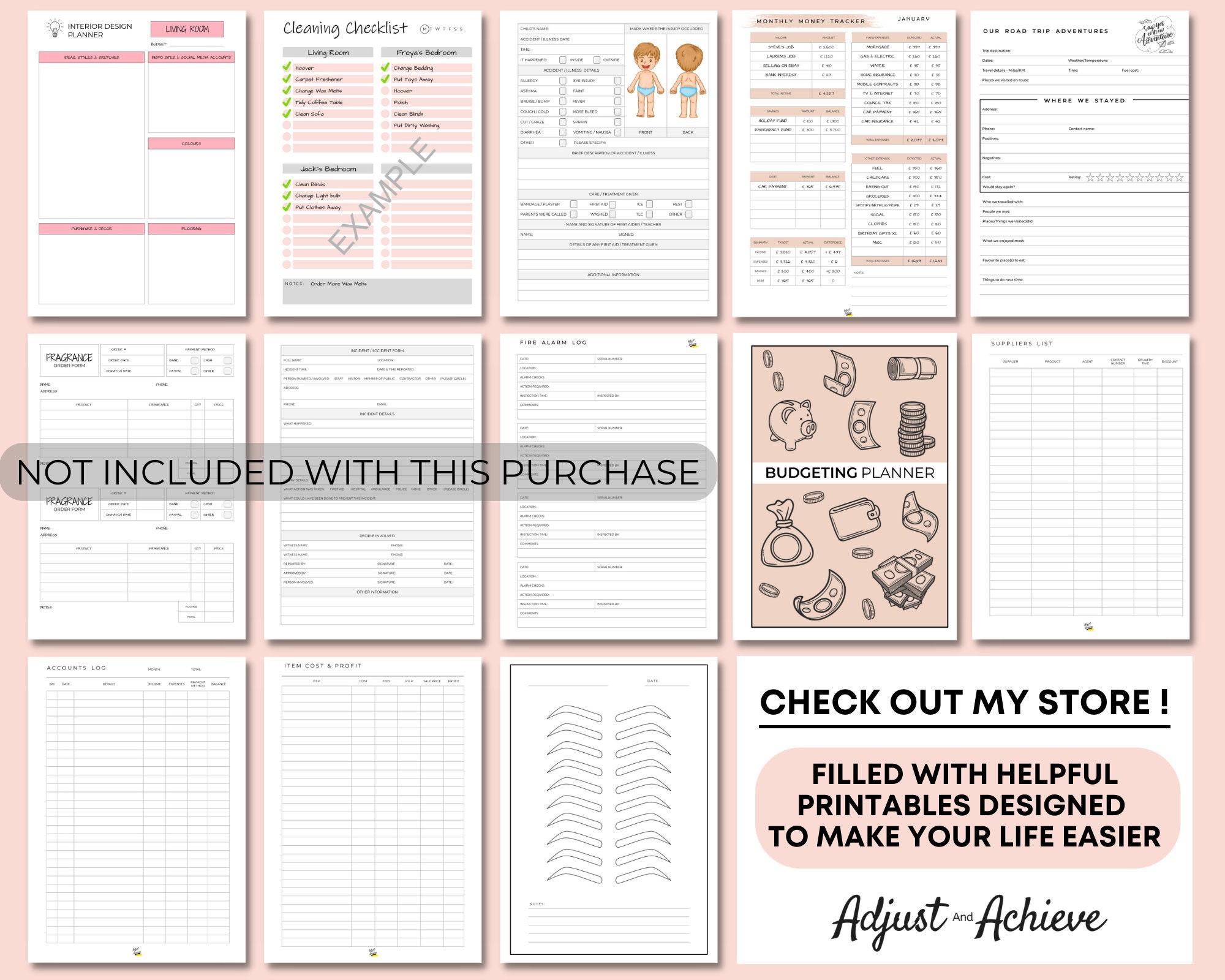 Candle Order Forms, for Candle Businesses - Candle Sales Templates ...