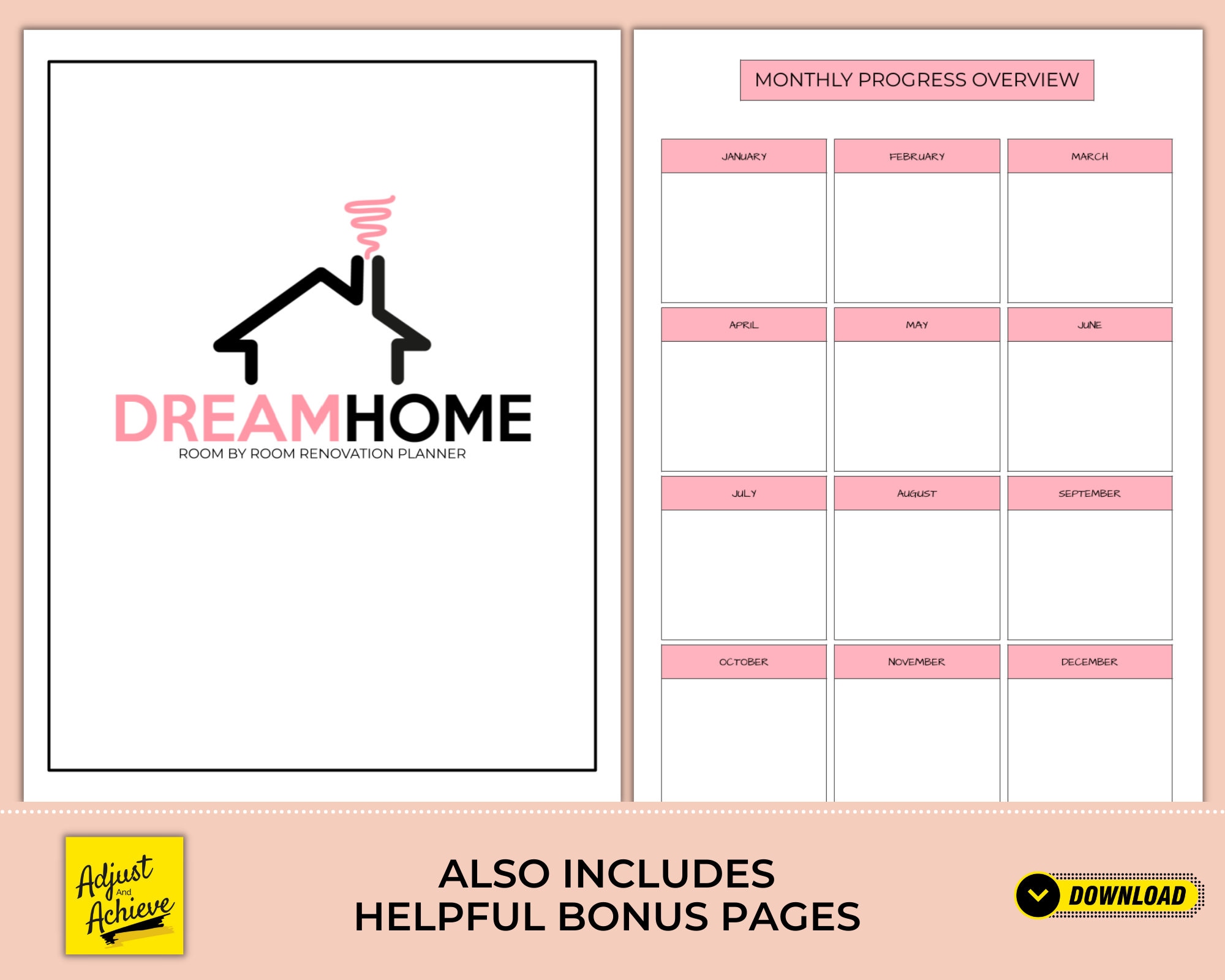 Home Renovation Planner | Room by Room, Home Improvement Organiser ...