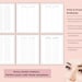 Microblading Hair Stroke Practice Sheets, Eyebrow Mapping, Microblading ...