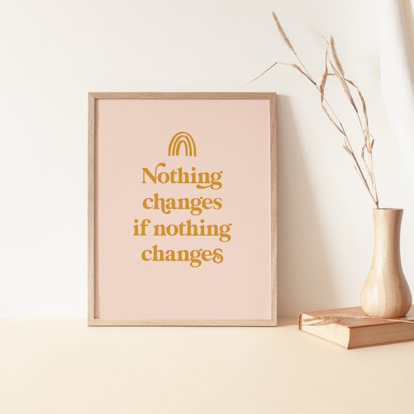 If Nothing Changes - Etsy