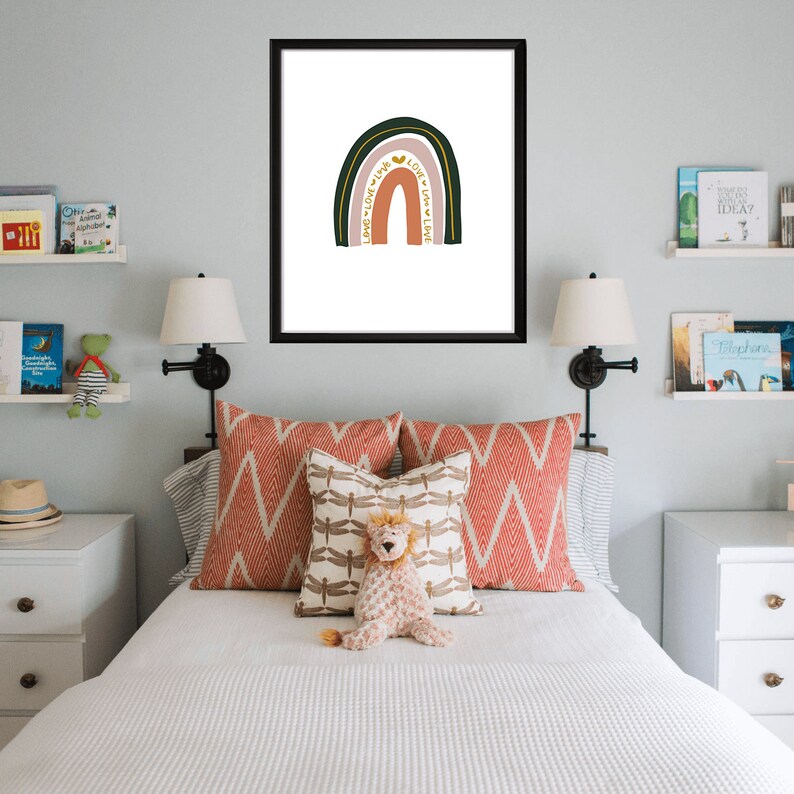 Instant download printable art boho nursery wall decor Baby | Etsy