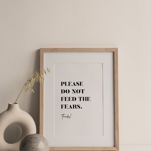 Please Do Not Quote Print Neutral Typography Motivational - Etsy
