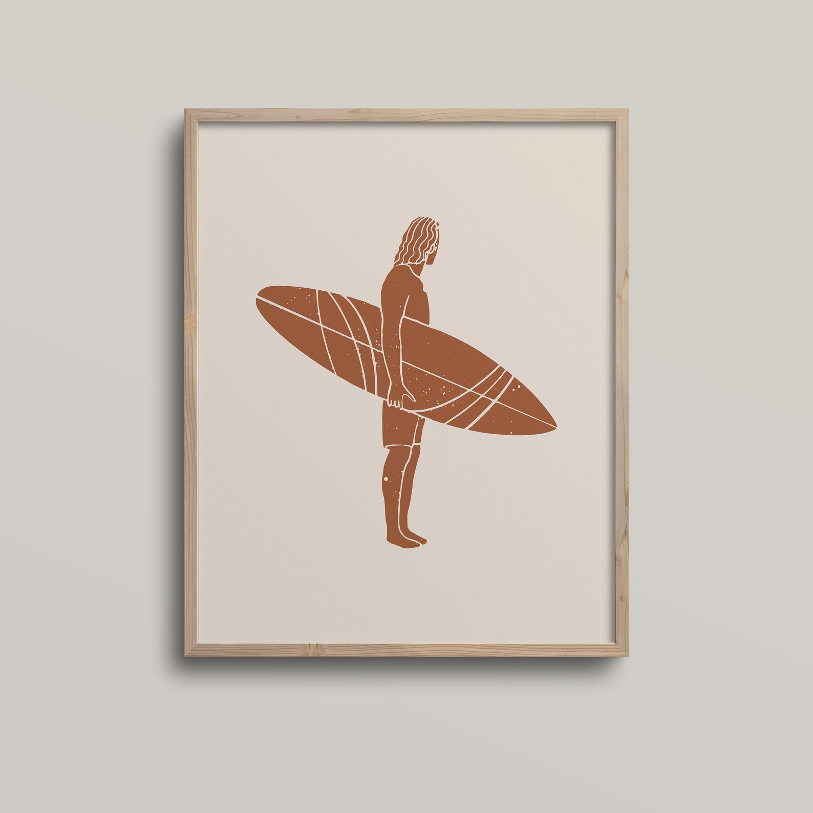Surfer Print Surf Print Surfer Decor Surfboard Art Surfer - Etsy