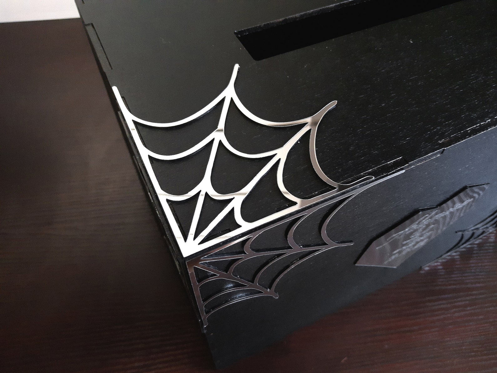 Wooden Wishing Well Box Personalized Wedding Card Box With - Etsy