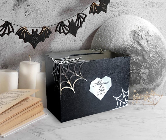 Wooden Wishing Well Box Personalized Wedding Card Box With - Etsy