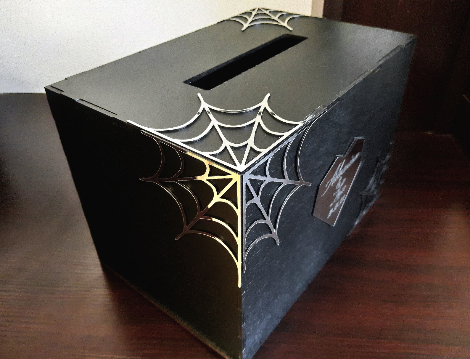 Wooden Wishing Well Box Personalized Wedding Card Box With - Etsy